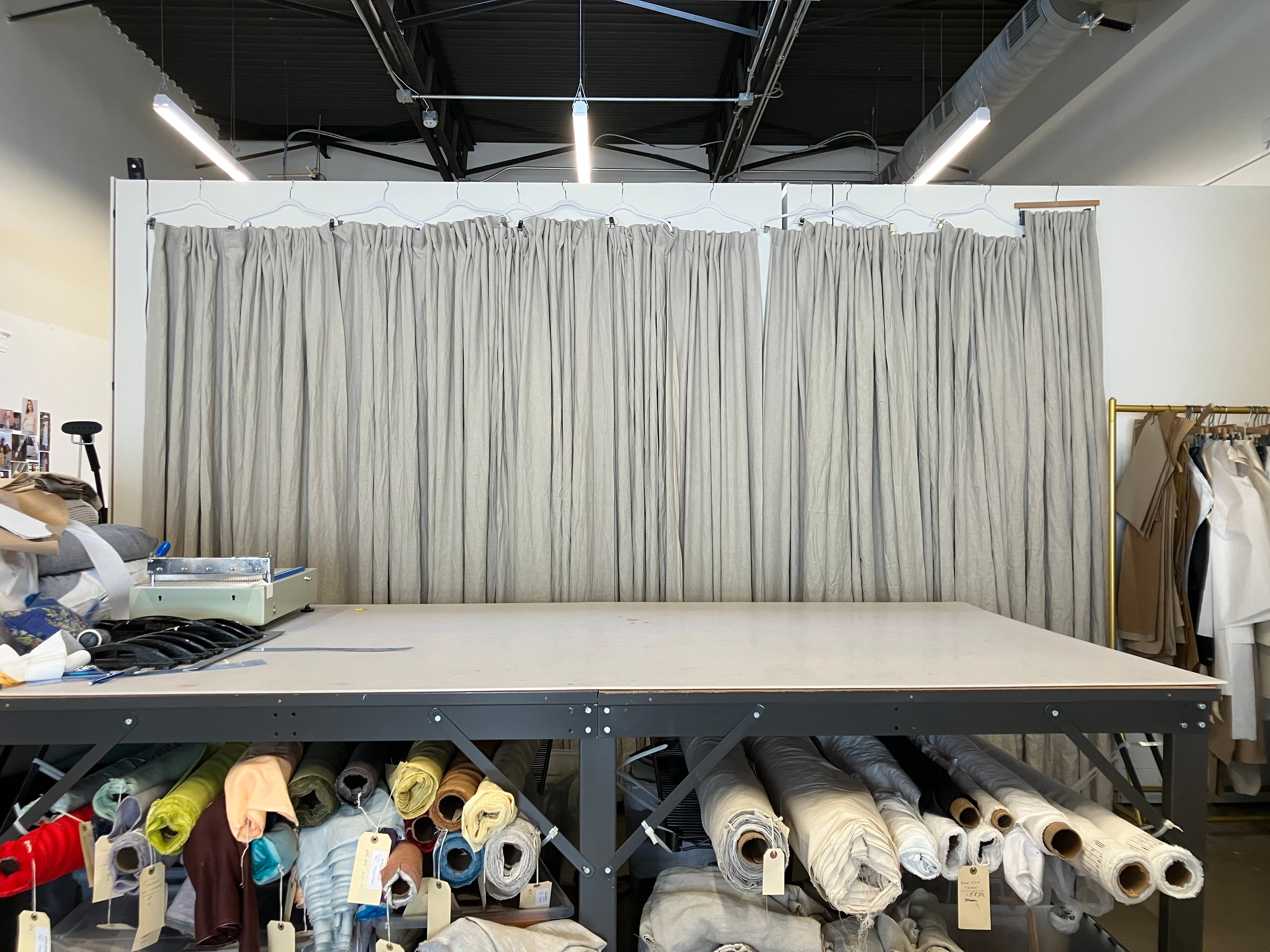 Custom, Stonewashed Linen Curtains for a Lake Travis Home – Mary Claret ...